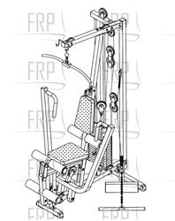 Body Solid - EXM - 1500.4 | Fitness and Exercise Equipment Repair Parts