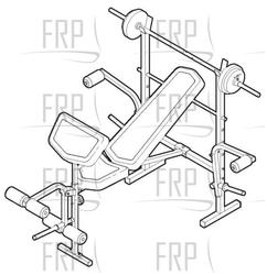 Weider - Pro 256 - WEBE0939.1 | Fitness and Exercise Equipment Repair Parts