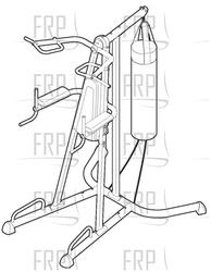 Weider - MMA VKR Power Tower Bench - WEBE29510.0 | Fitness and Exercise ...