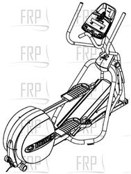 Precor - EFX 5.33 Retail 120V ENG - EFX 5.33 - (CR) | Fitness and ...