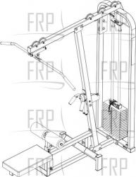 Paramount - Lat-Row - FL-33 | Fitness and Exercise Equipment Repair Parts