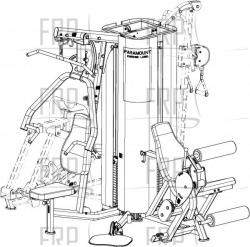 Paramount - MP 4.0 | Fitness and Exercise Equipment Repair Parts