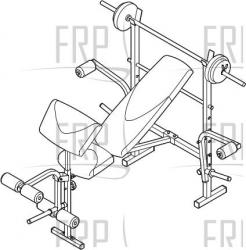 Weider - Pro 256 - 831.159994 | Fitness and Exercise Equipment Repair Parts
