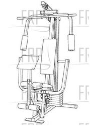 Weider - 8525 - WESY1951.1 | Fitness and Exercise Equipment Repair Parts