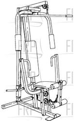 Weider - 8920 - WESY1601.0 | Fitness and Exercise Equipment Repair Parts